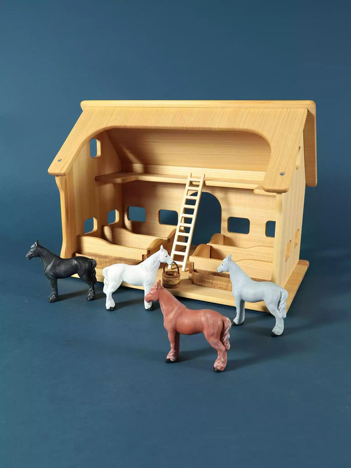 Wooden toy barns store