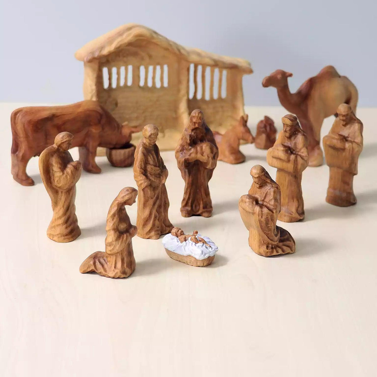 Nativity Scene - Wooden Big Set– Noelino Toys