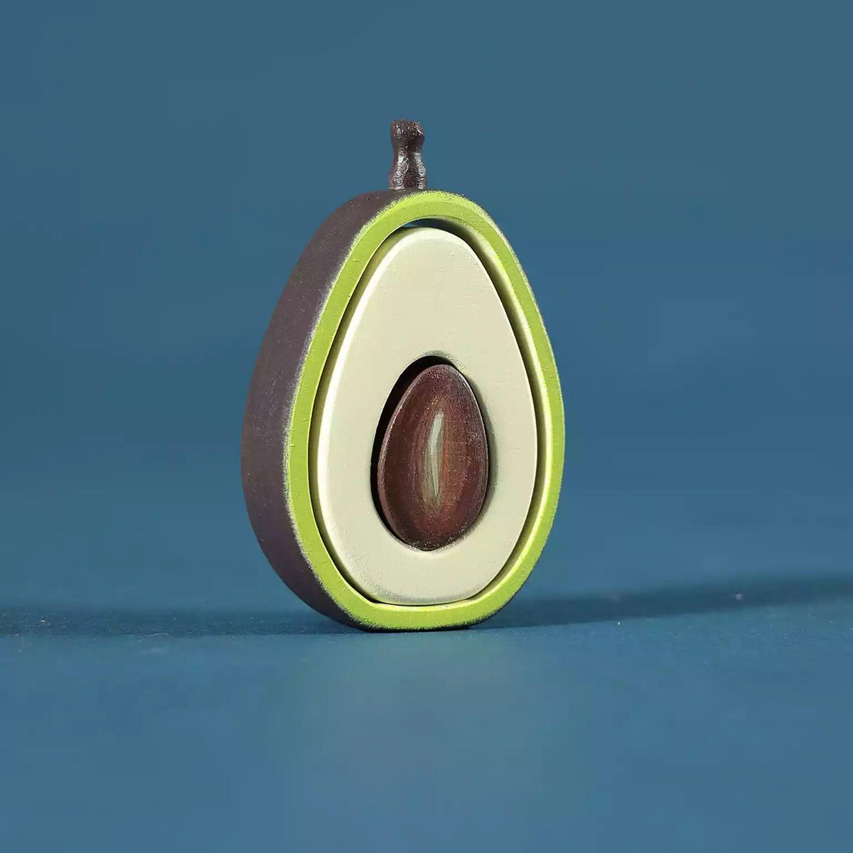 Wooden Avocado Educational Stacking Fruit Toy– Noelino Toys