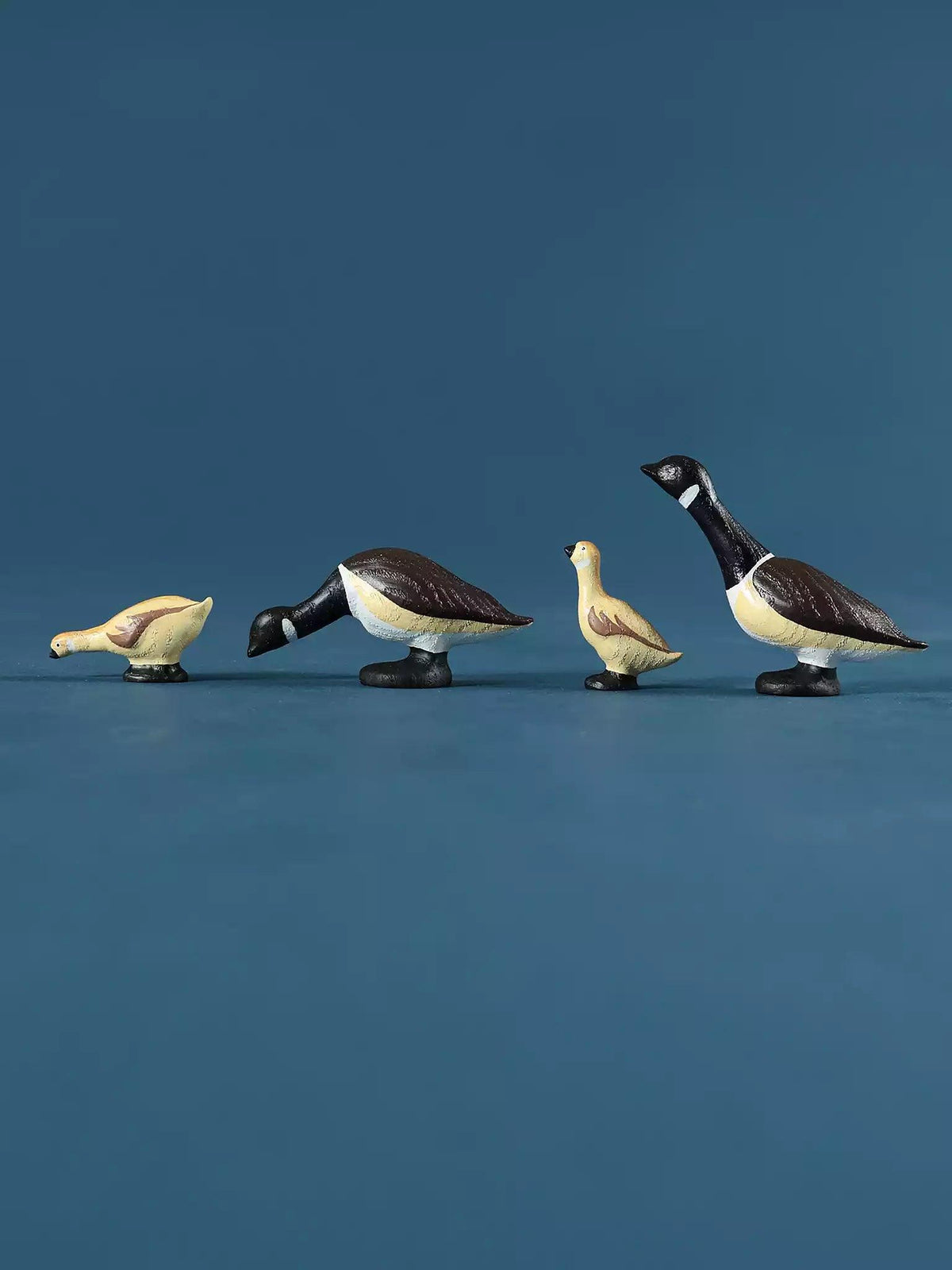 Wooden Canadian Goose Toy - Family of Four– Noelino Toys