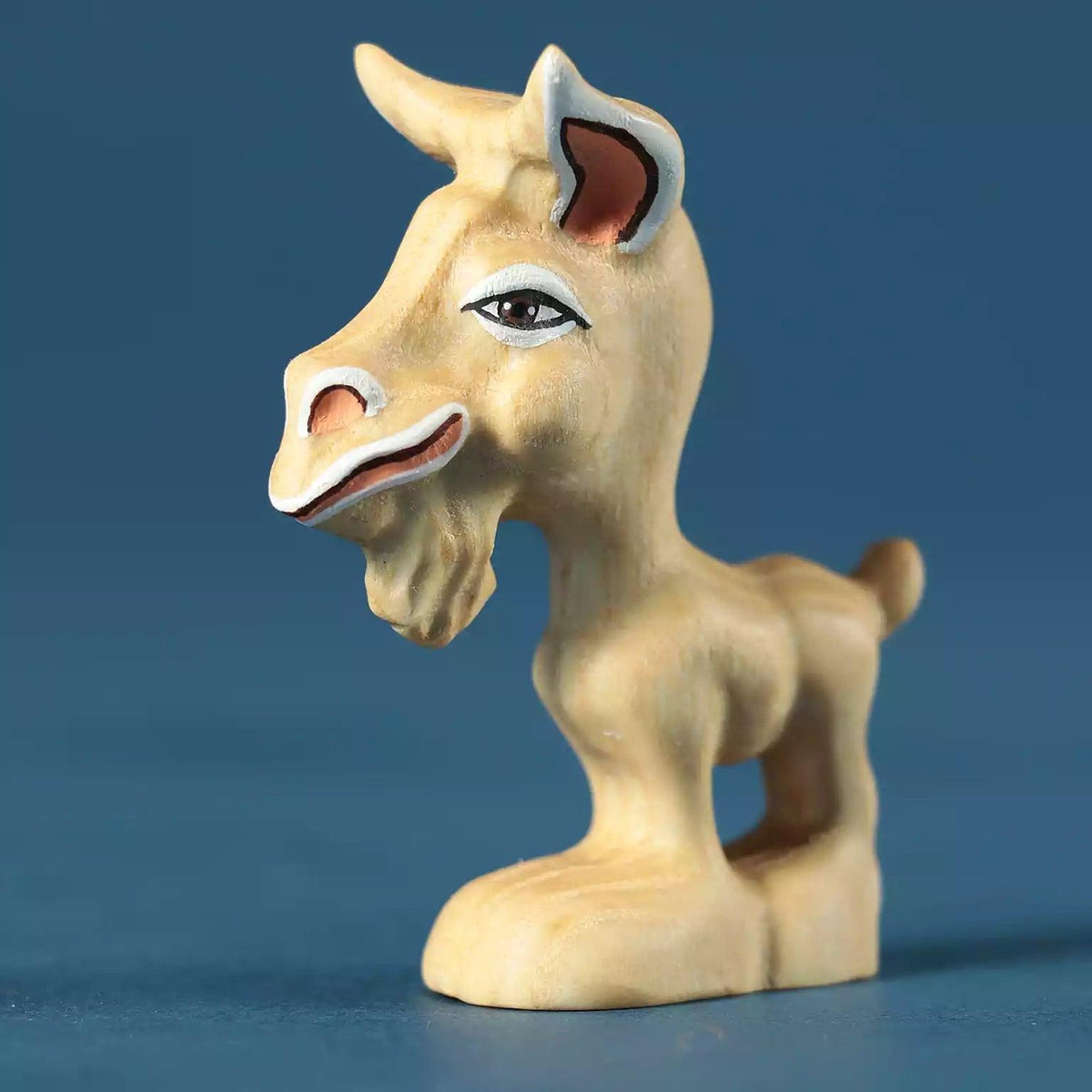 Wooden Goat Toy - Cartoon Character for Toddlers– Noelino Toys