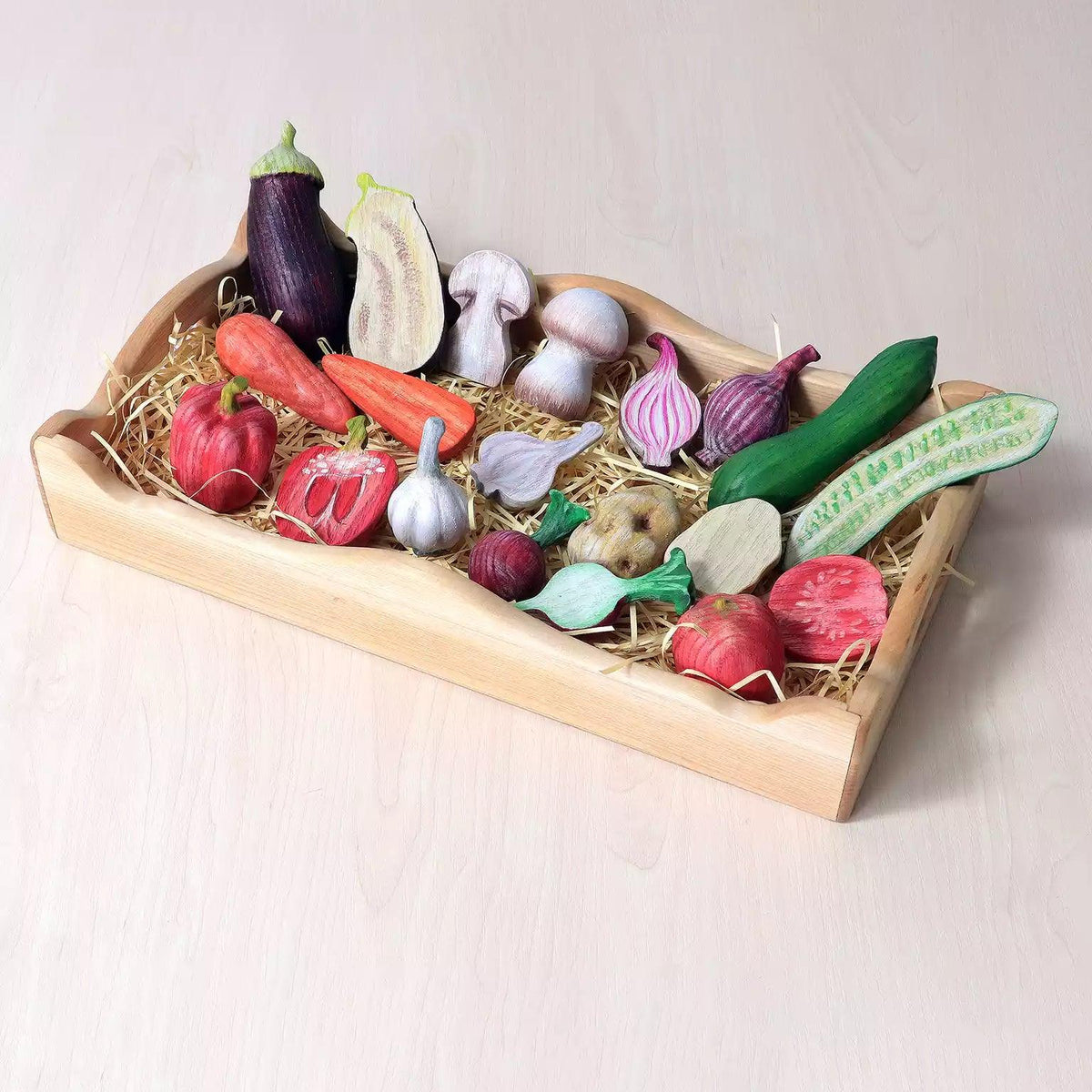 Wooden Vegetable Play Set– Noelino Toys